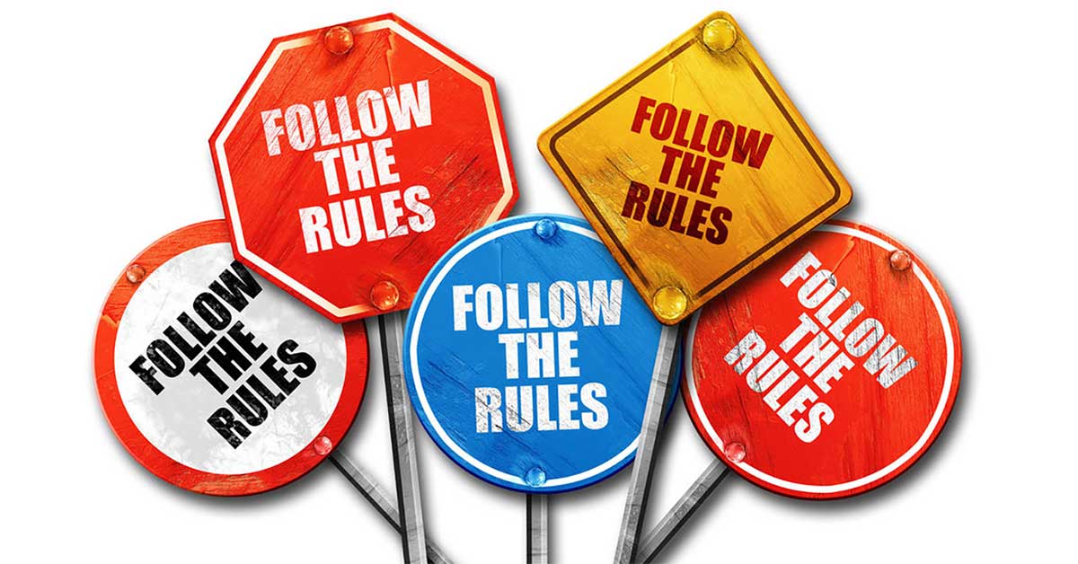 What are the rules? - Blue Grotto Dive Resort